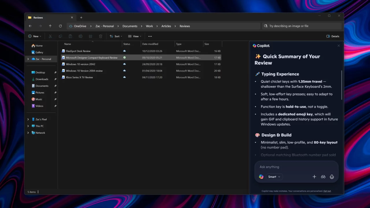 Microsoft хочет интегрировать Copilot в «Проводник» Windows 11 ...